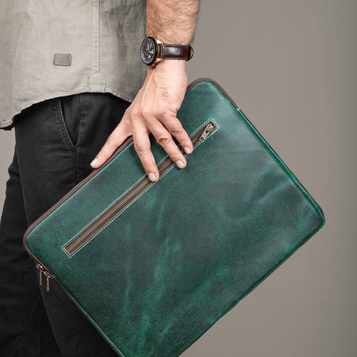 Shop Leather Laptop Sleeves Covers Online In India — MaheTri