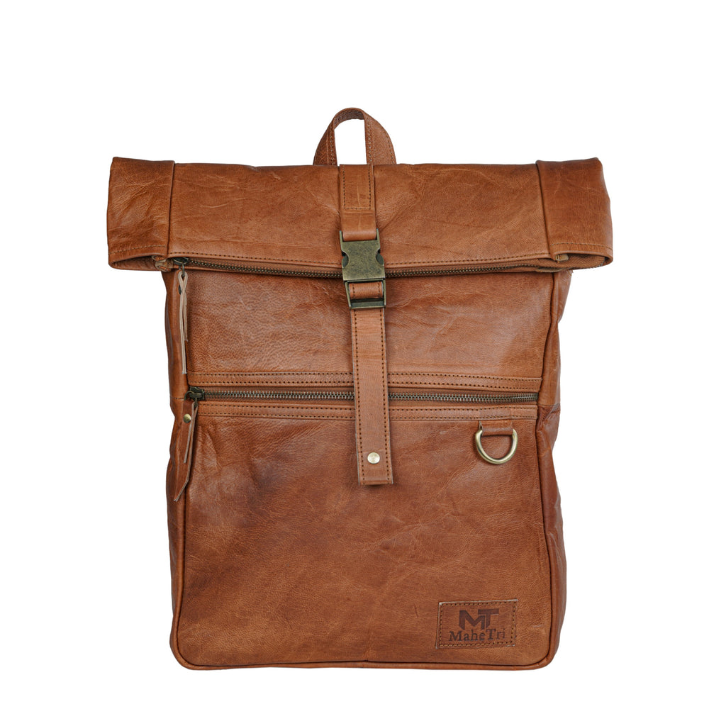 Buy Leather Backpacks Online In India At Best Price | MaheTri